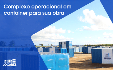 Complexo Operacional em Container para Sua Obra